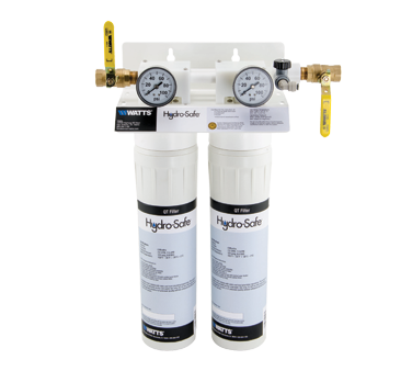 Watts Hydro-Safe® QT Brew Max Filtration System two-stage filtration ...