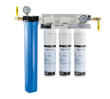 Watts Hydro-Safe® QT Cube Max Filtration System four-stage ice maker ...