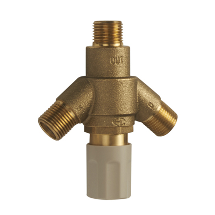 Thermostatic mixing valve with built-in check valves - Allstate ...
